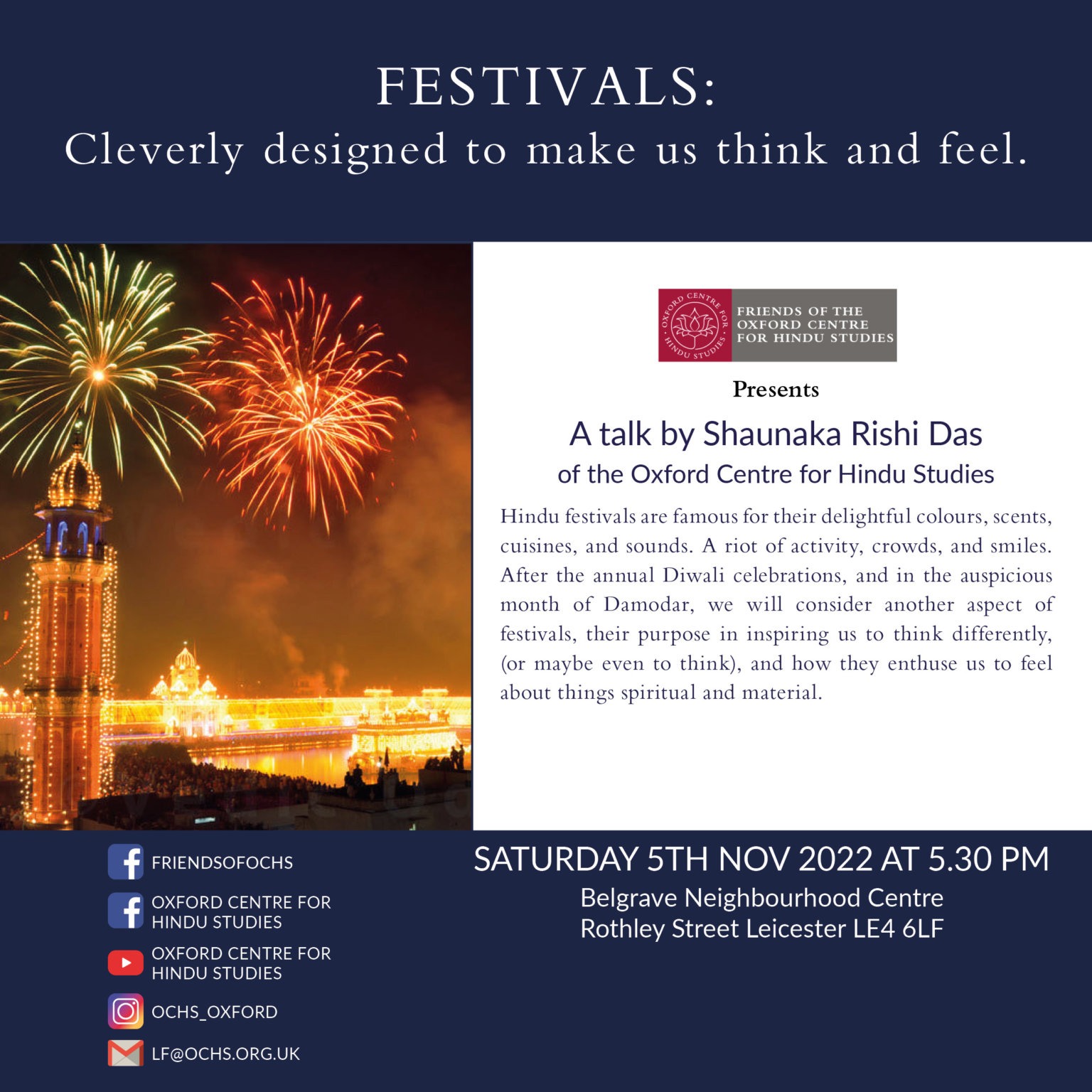 Oxford Centre for Hindu Studies (OCHS) | Research Centre in Oxford